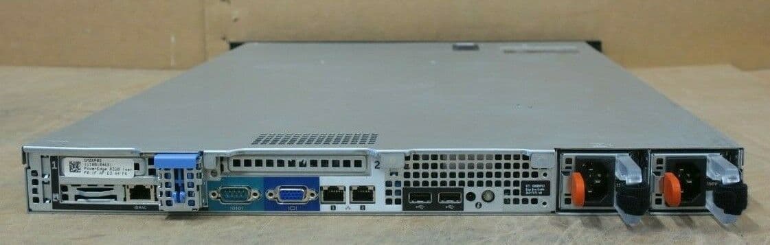 Dell PowerEdge R320 Six-Core E5-2430 2 20GHz 48GB Ram 2x 300GB 2 5" HDD ...