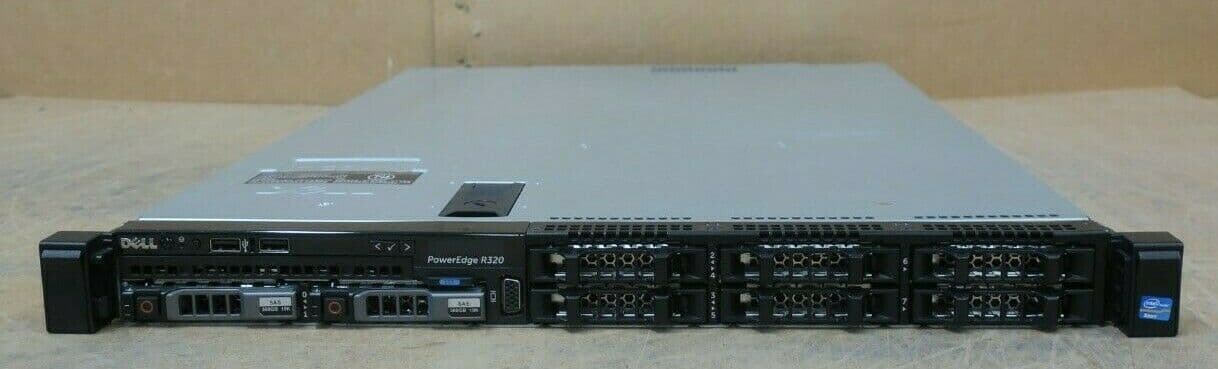 Dell PowerEdge R320 Six-Core E5-2430 2 20GHz 48GB Ram 2x 300GB 2 5" HDD ...