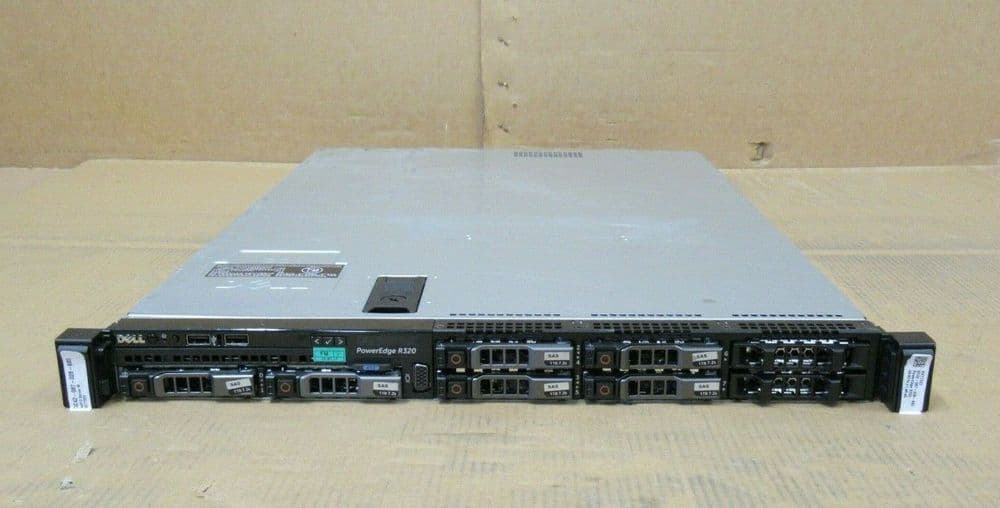 Dell PowerEdge R320 Six-Core E5-2430 2 20GHz 48GB Ram 6 x 1TB RAID 1U ...