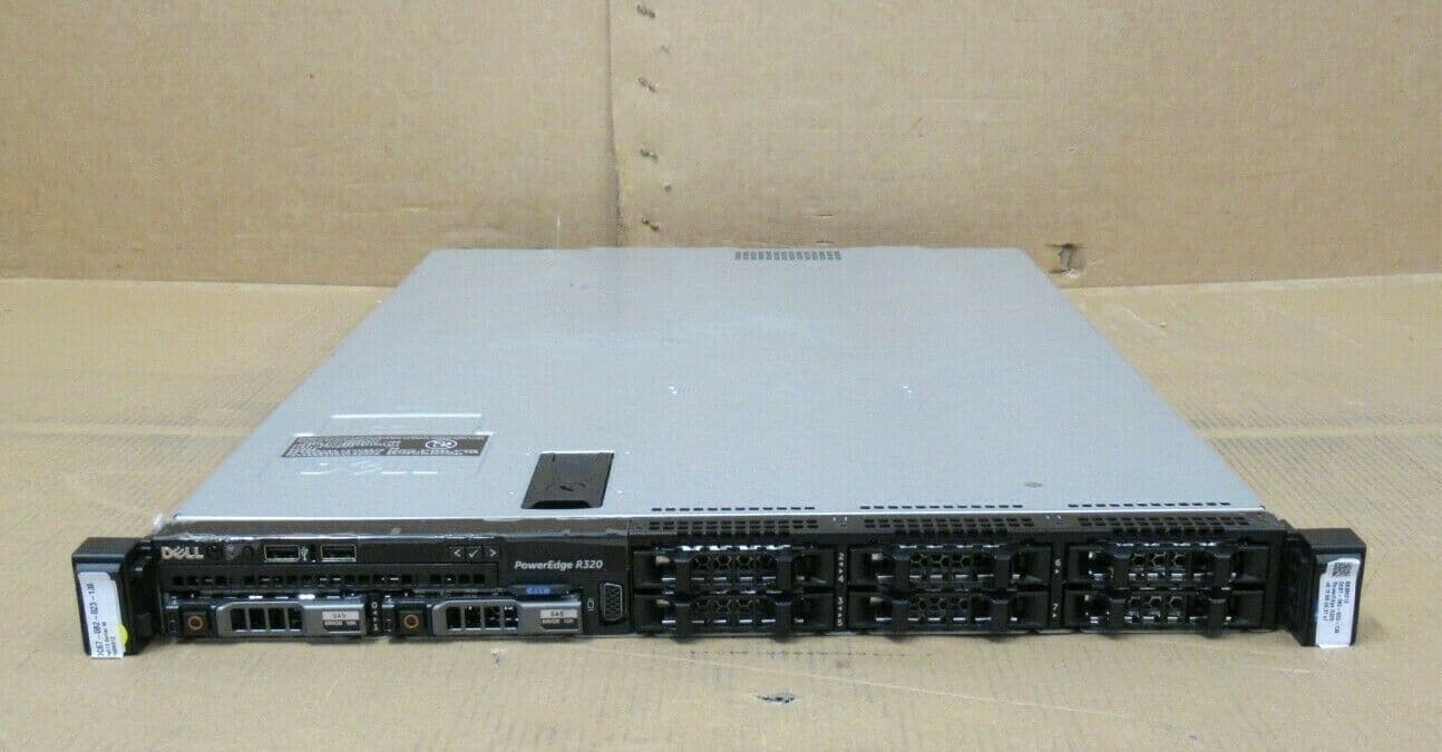 Dell PowerEdge R320 Six-Core E5-2430V2 2 50GHz 48GB Ram 2 x 600GB RAID ...