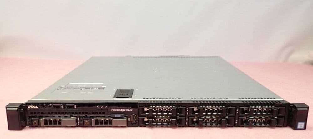 Dell PowerEdge R330 Quad-Core E3-1230v5 16GB RAM 8x 2 5" SAS Bay 1U Server