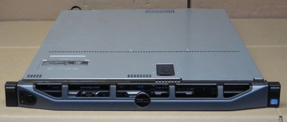 Dell PowerEdge R420 2x E5-2450 2 10GHz 24GB Ram H310 PERC 600GB HDD 1U ...