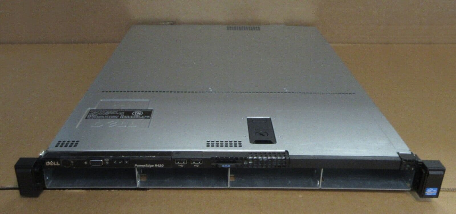 Dell PowerEdge R420 4 x 3 5" Drive Bays 1U Rack Server Chassis ONLY