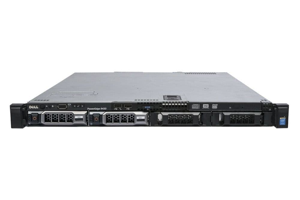 Dell PowerEdge R430 2x 6-Core E5-2620v3 2 40GHz 32GB Ram 2x 300GB HDD ...