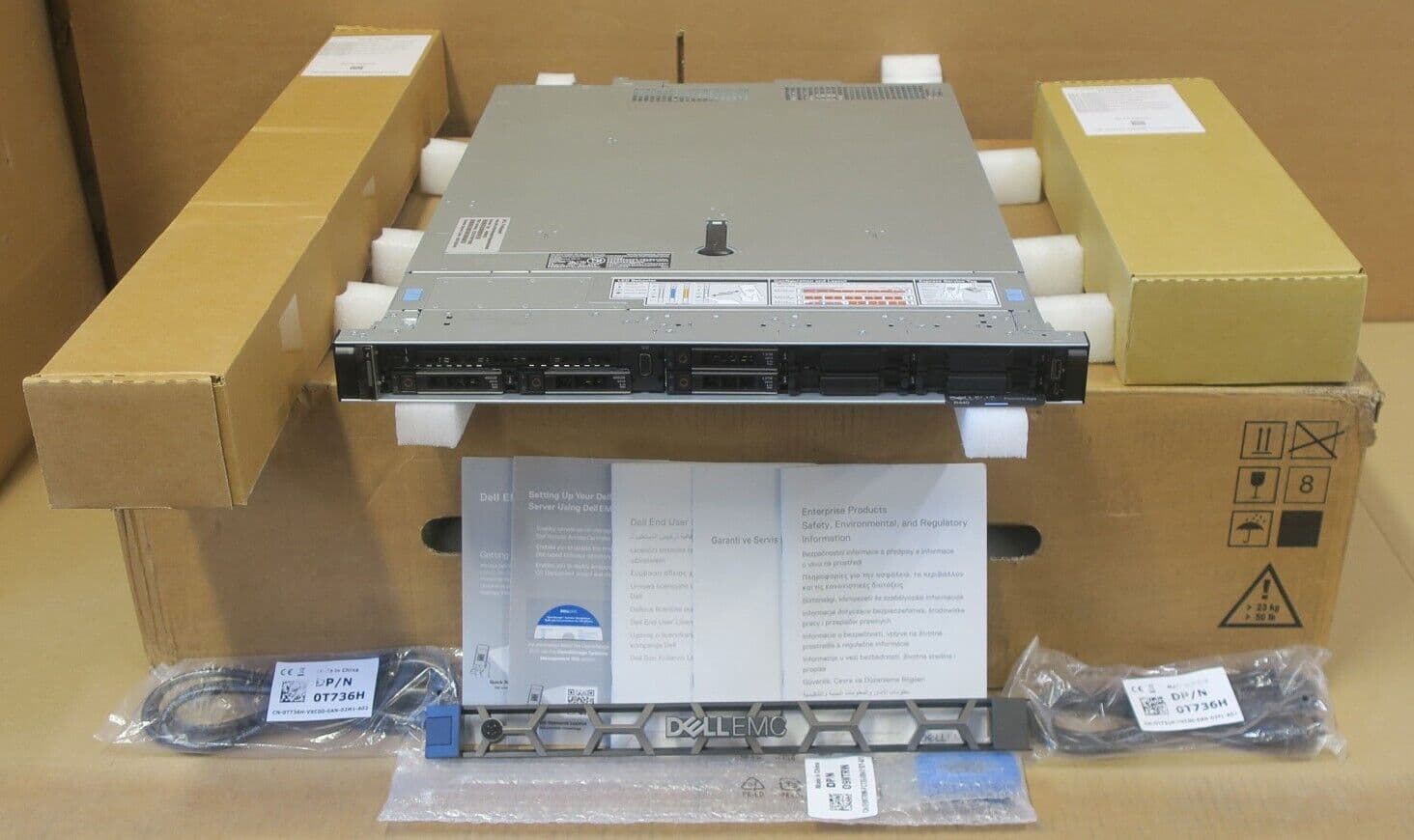 Dell PowerEdge R440 8C Silver 4208 16GB RAM 2x 1 92TB 2x 480GB SSD 8 ...