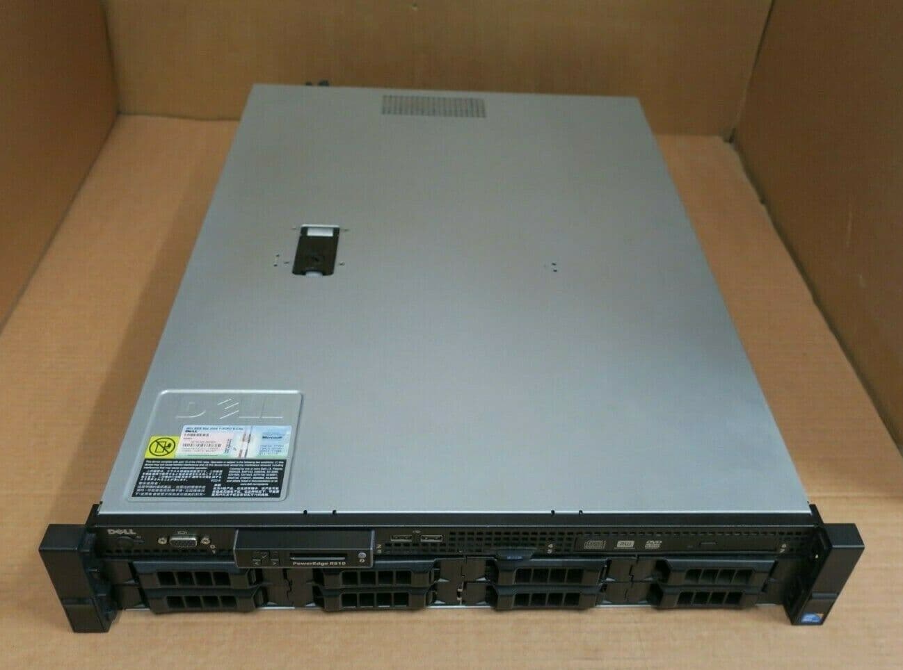 Dell PowerEdge R510 2 x Quad Core XEON E5506 8GB RAM 2U 8 x 3 5" Rack ...