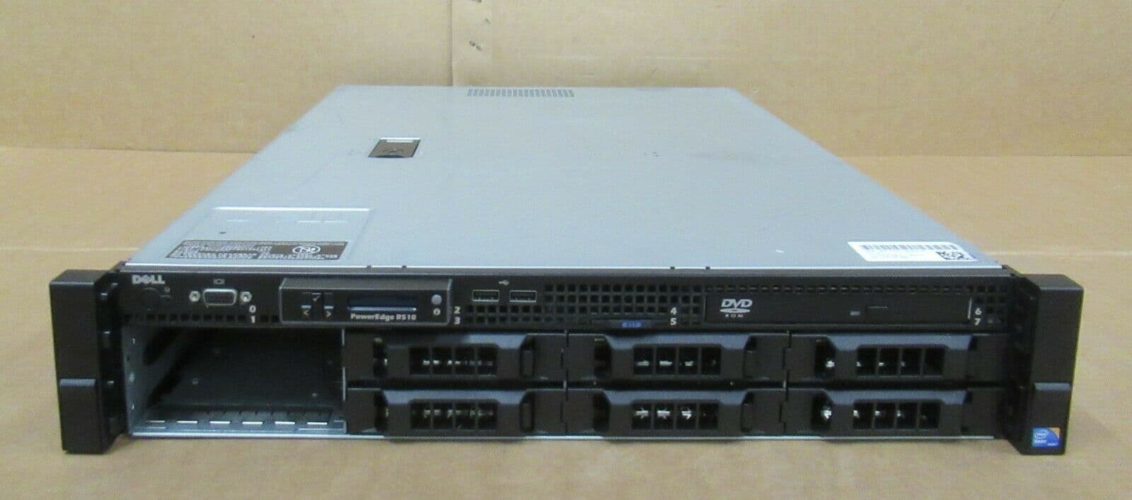 Dell PowerEdge R510 2x Xeon E5645 2 4GHz 96GB Ram 8x 3 5" Bay RAID 2U ...