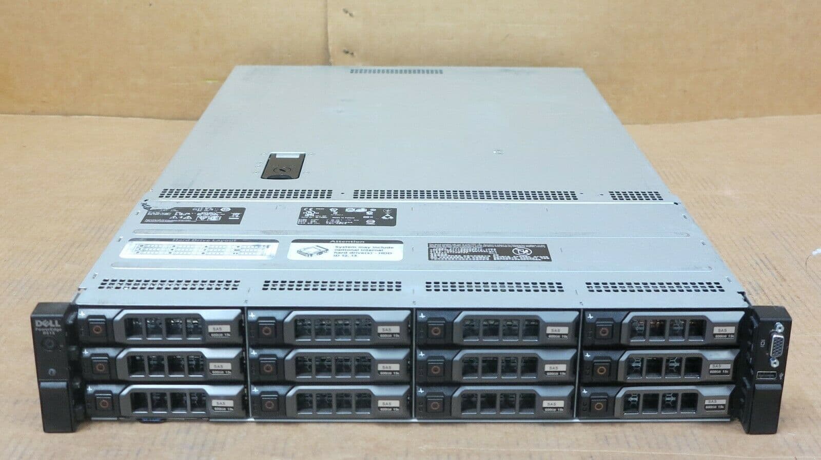 Dell PowerEdge R515 2x Opteron 4130 4-C 2 6GHz 128GB 7 2TB 2U Rack ...