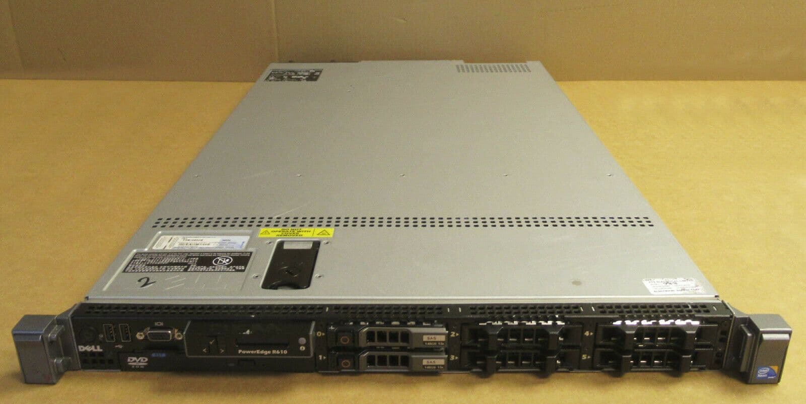 Dell PowerEdge R610 2x 6-Core X5650 2 66GHz 24GB RAM 292GB HDD RAID 1U ...