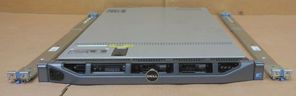 Dell PowerEdge R610 2x Quad-Core L5630 192GB Ram 4x 600GB HDD 6-Bay 1U ...