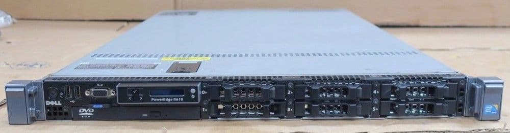 Dell PowerEdge R610 2x Xeon Quad Core E5520 2 26GHz 12GB 6-Bay 1U Rack ...