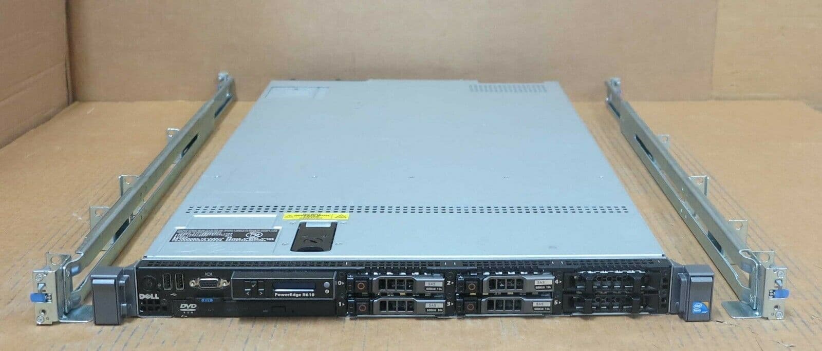 Dell PowerEdge R610 2x Xeon X5560 2 8GHz 192GB RAM 2 4TB HDD PERC 6/i ...