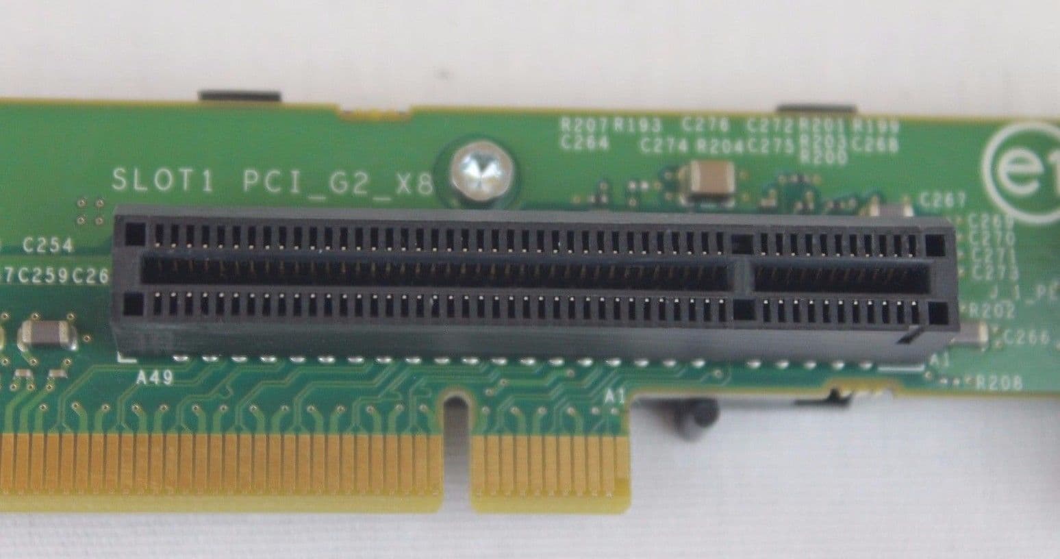 Dell PowerEdge R610 Center PCI-E 8x 2 Slot Riser Board 4H3R8 04H3R8