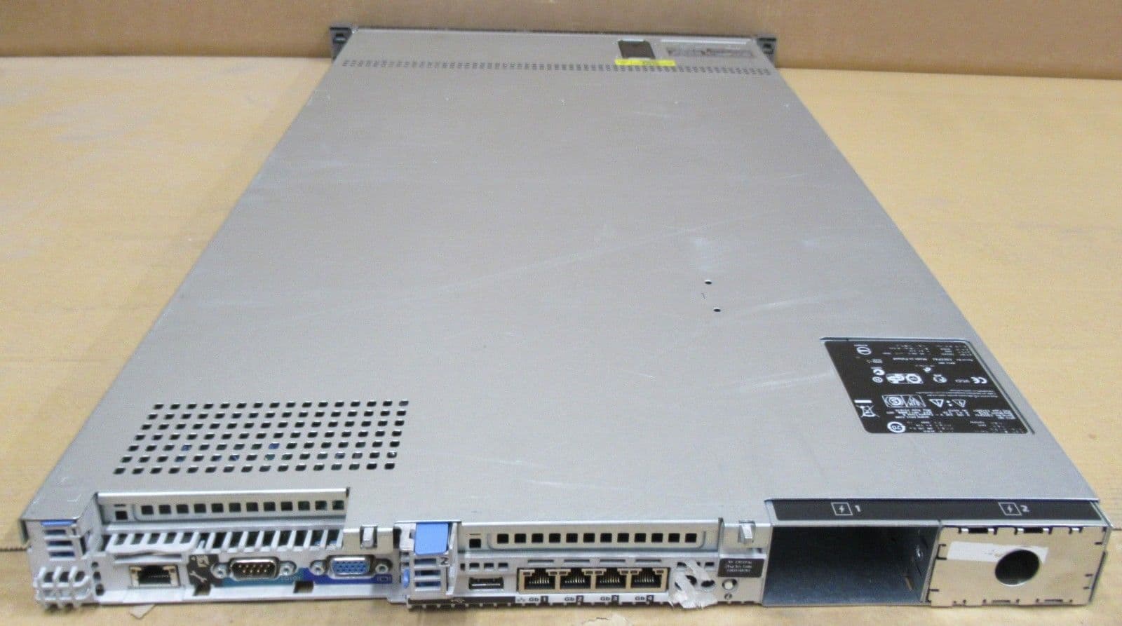 Dell PowerEdge R610 Chassis with Motherboard Heatsinks Fan Modules ...