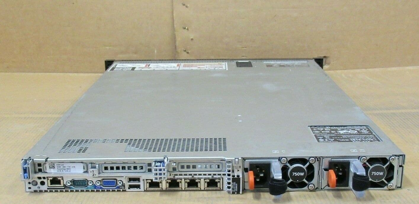 Dell PowerEdge R620 10 Core E5-2660V2 2 20GHz 64GB DDR3 H310 1U ...