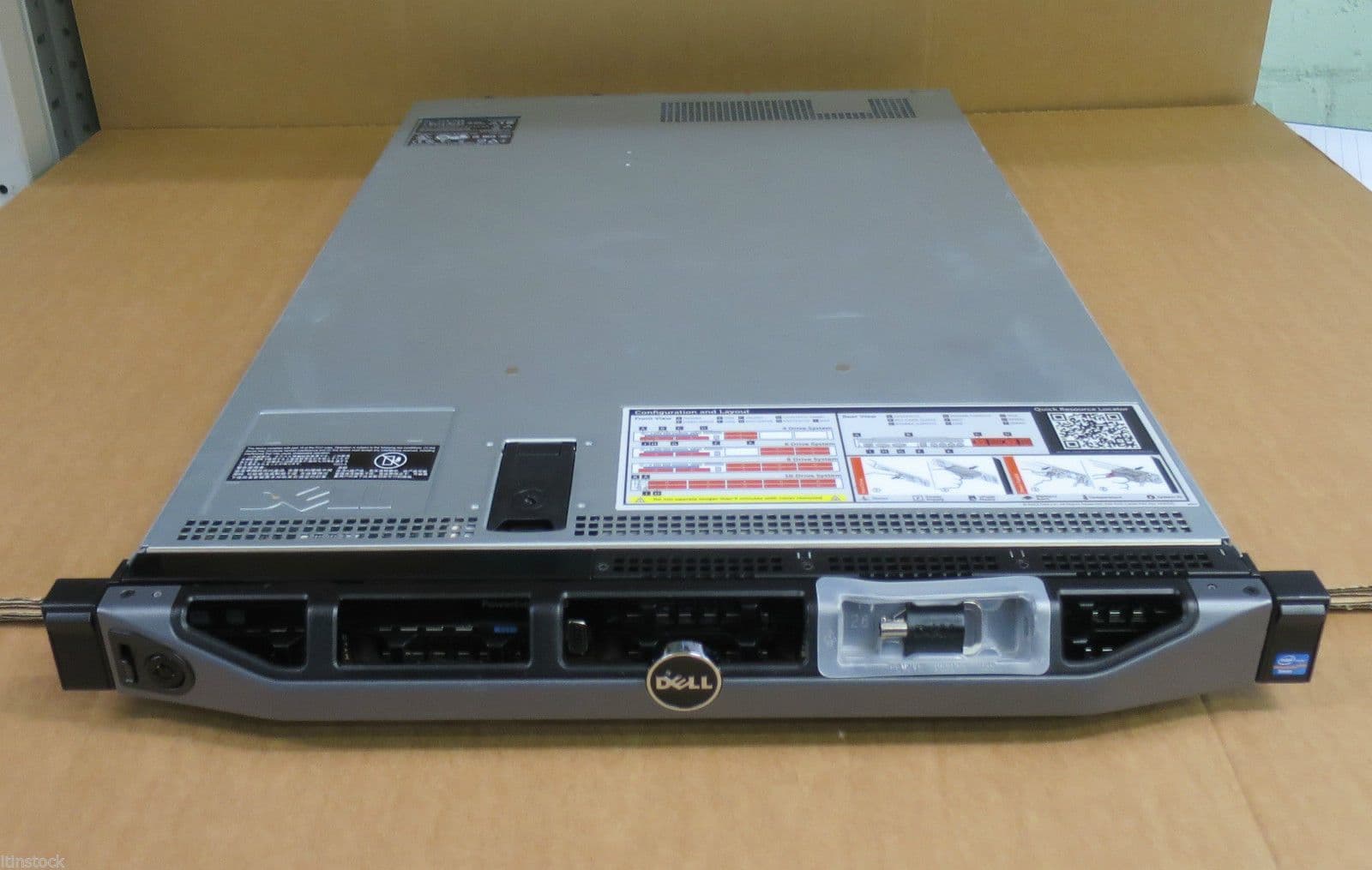 Dell PowerEdge R620 2 x E5-2670 8-CORE 384GB RAM 2x146Gb 1U Rack Mount ...