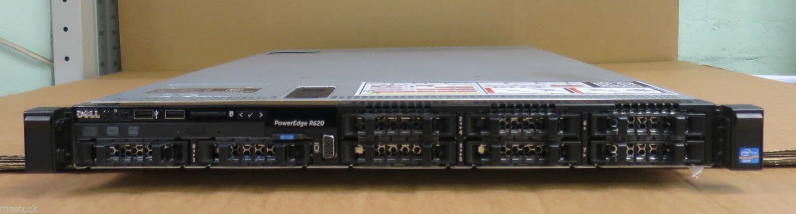 Dell PowerEdge R620 2 x E5-2670 8-CORE 48GB RAM 2x 146Gb 1U Rack Mount ...
