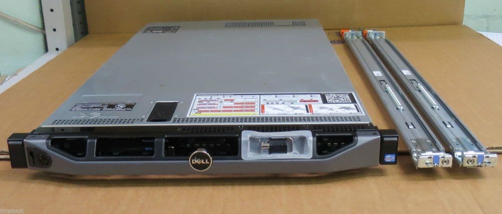 Dell PowerEdge R620 2 x E5-2670 8-CORE 48GB RAM 2x 146Gb 1U Rack Mount ...