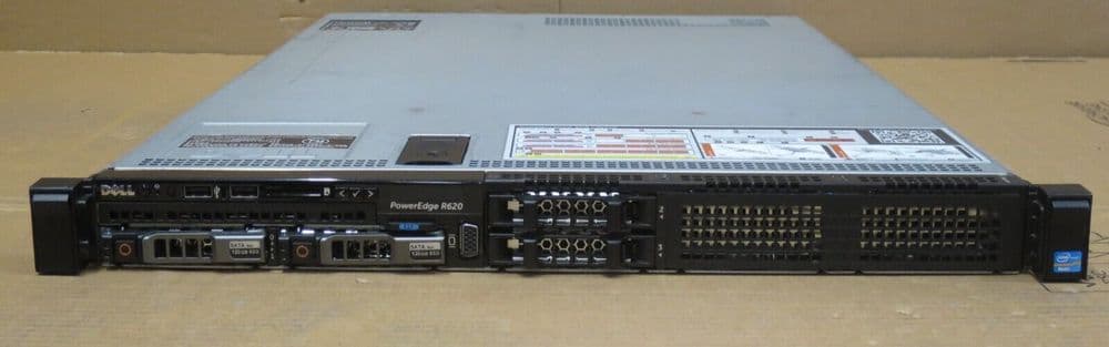 Dell PowerEdge R620 2x 10-Core E5-2660v2 2 2GHz 256GB RAM 4x2 5" PERC ...