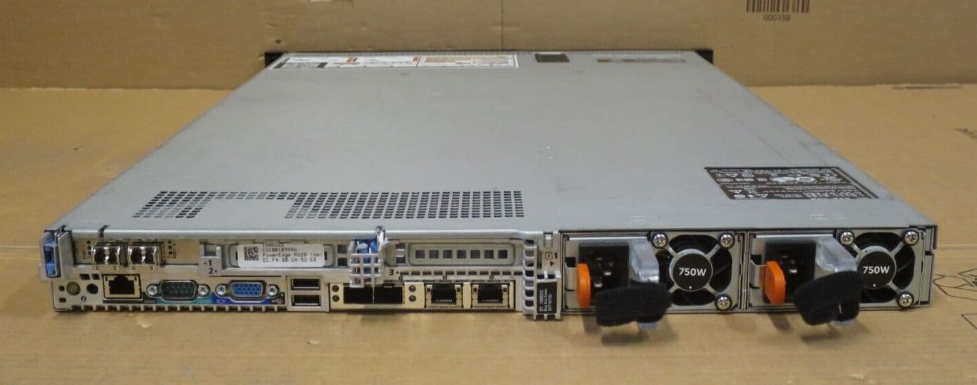Dell PowerEdge R620 2x 10-Core E5-2660v2 2 2GHz 256GB RAM 4x2 5" PERC ...
