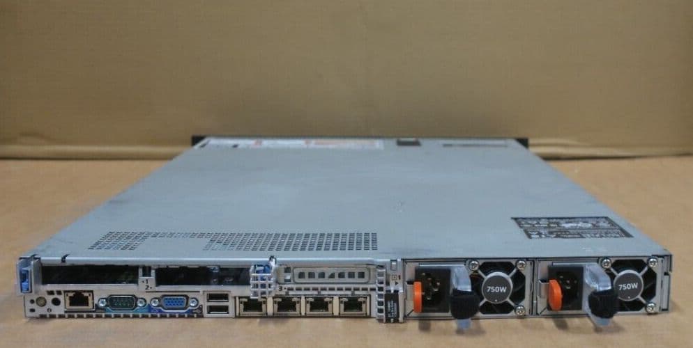 Dell PowerEdge R620 2x 6C E5-2620 192GB RAM 2x 146GB HDD 8-Bay 1U Rack ...