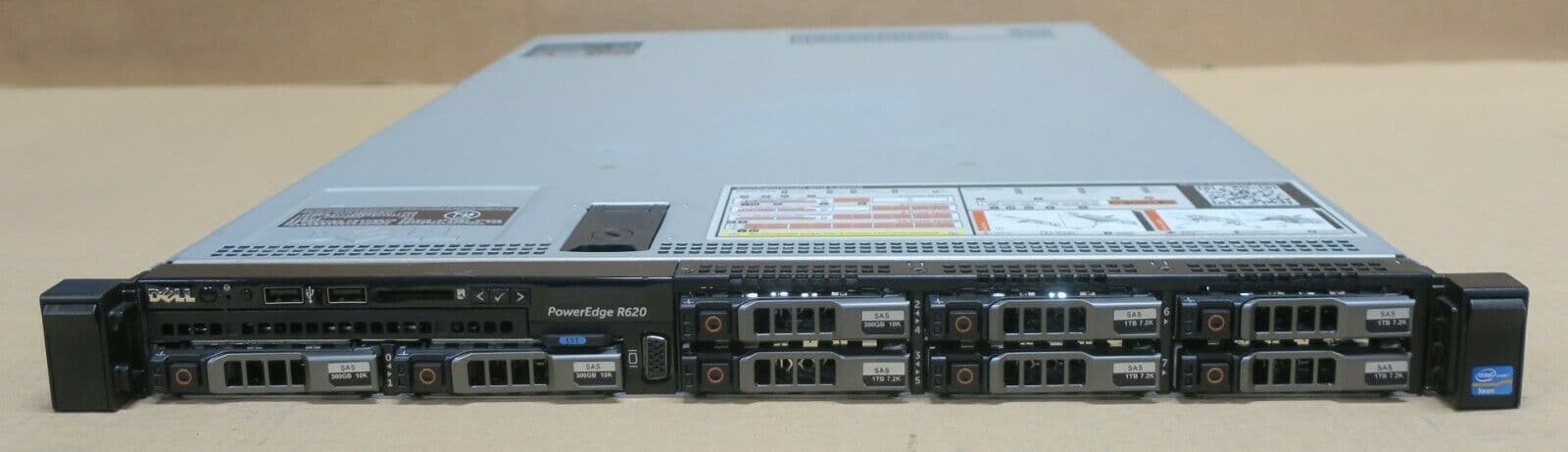 Dell PowerEdge R620 2x 8-Core E5-2667v2 3 3Ghz 64GB Ram 5 9TB Storage ...