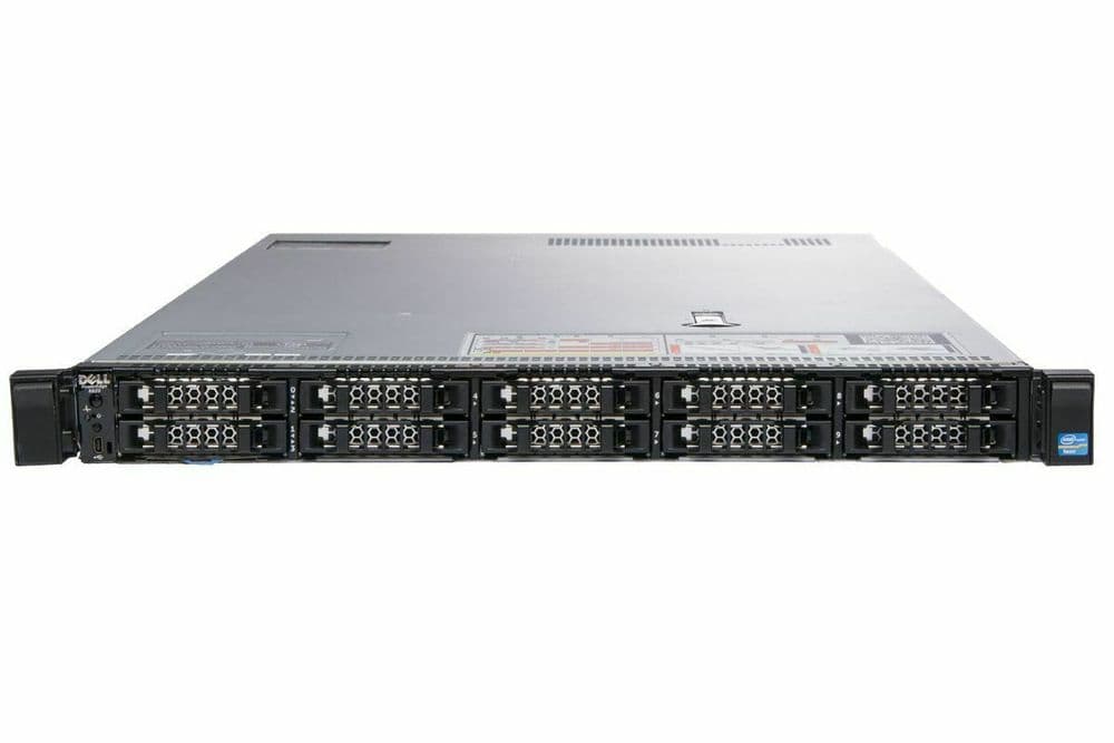 Dell PowerEdge R620 2x 8C E5-2650 2 0Ghz 64GB Ram 10x 2 5" HDD Bays 1U ...