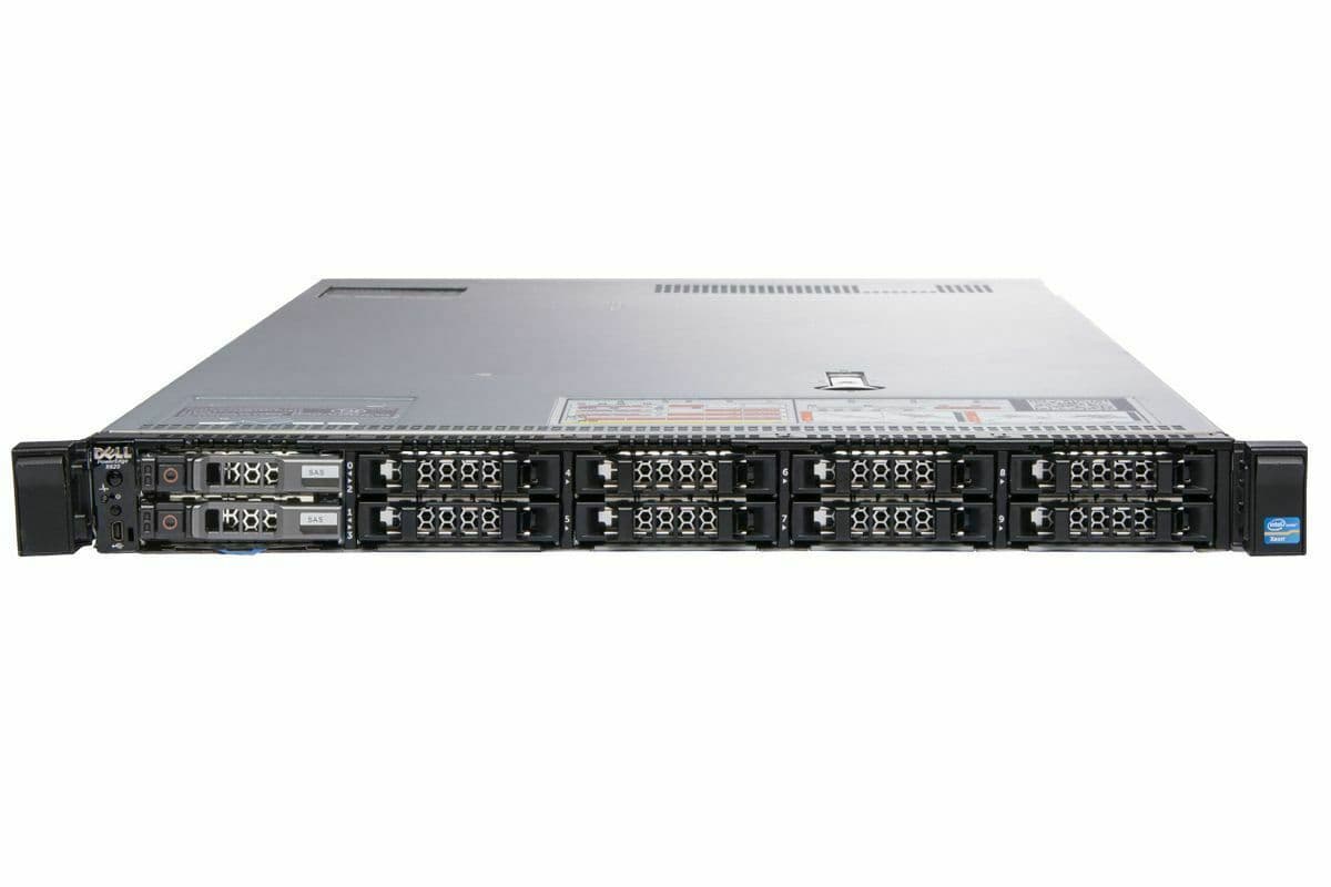 Dell PowerEdge R620 2x 8C E5-2650 2 0Ghz 64GB Ram 2x 600GB HDD 1U Rack ...