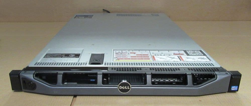 Dell PowerEdge R620 2x 8C E5-2665 2 40GHz 160GB RAM 8x 2 5" Bay 1U Server