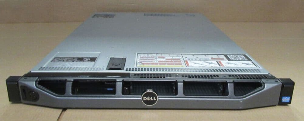 Dell PowerEdge R620 2x 8C E5-2665 2 40GHz 384GB RAM 8x2 5" Bay 1U Server
