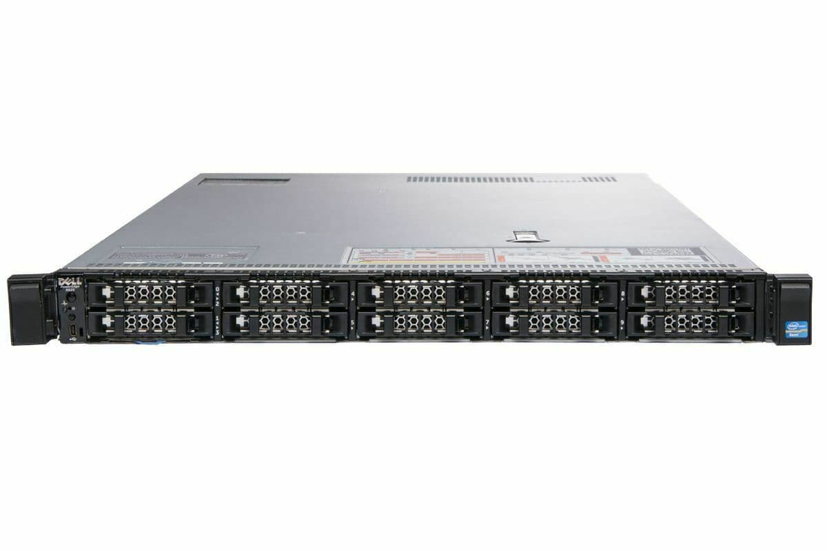 Dell PowerEdge R620 2x Quad-Core E5-2609 2 4Ghz 16GB Ram 10x 2 5" Bay ...