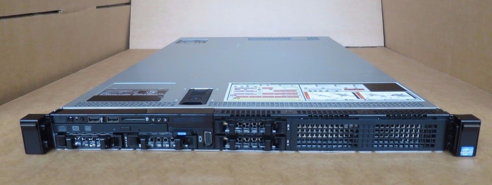 Dell PowerEdge R620 2x SIX-CORE XEON E5-2620 48GB RAM 1U Rack Server