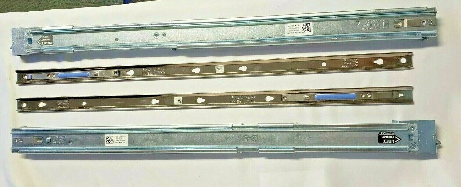Dell PowerEdge R620 R630 R640 1U Server Rackmount Rack Mount Rail full kit