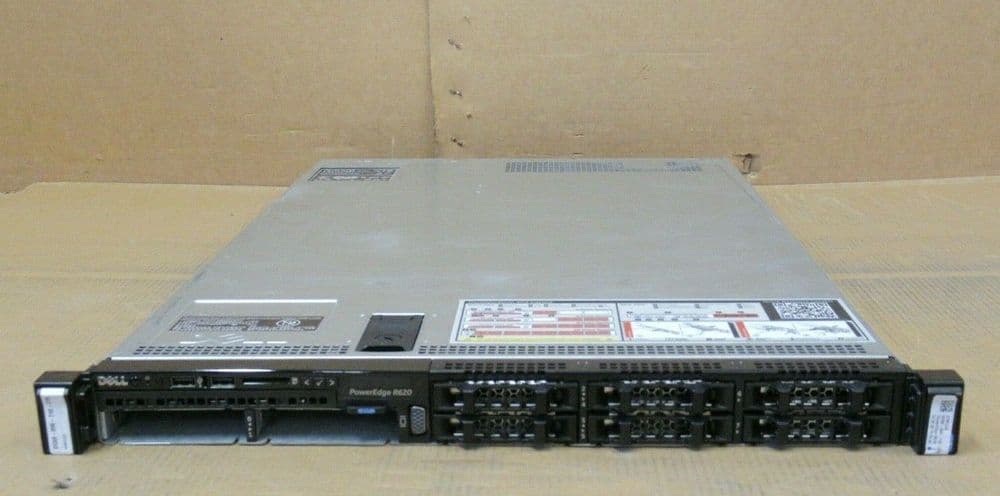 Dell PowerEdge R620 Xeon 10 Core E5-2660V2 2 20GHz 64GB H310 1U ...