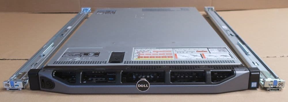 Dell PowerEdge R630 2x 12-Core E5-2687Wv4 768GB RAM 2x 300GB HDD 8-Bay ...
