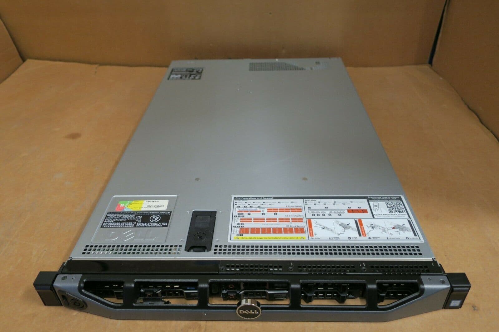 Dell PowerEdge R630 2x 8-Core E5-2640 v3 2 6GHz 128GB 4x 1TB SATA Rack ...