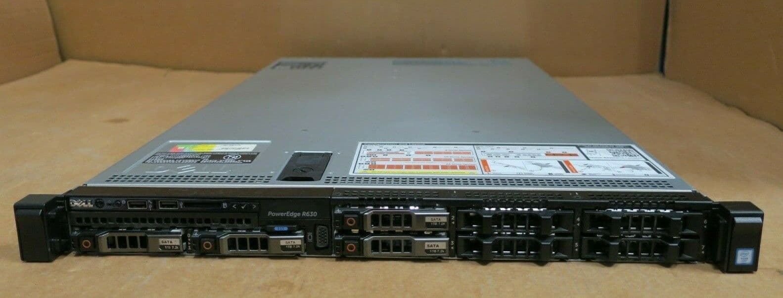 Dell PowerEdge R630 2x 8-Core E5-2640 v3 2 6GHz 128GB 4x 1TB SATA Rack ...