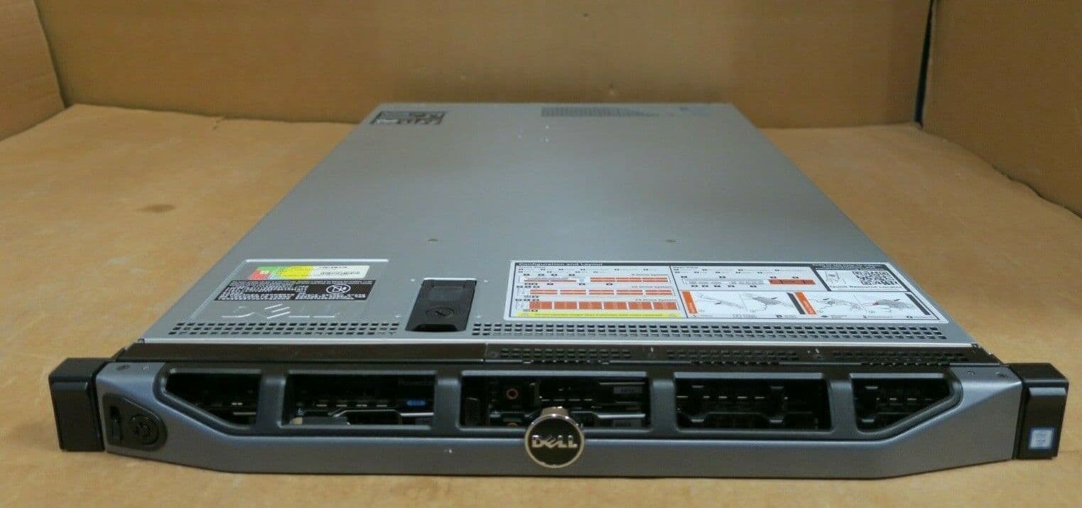 Dell PowerEdge R630 2x 8-Core E5-2640 v3 2 6GHz 128GB 4x 1TB SATA Rack ...
