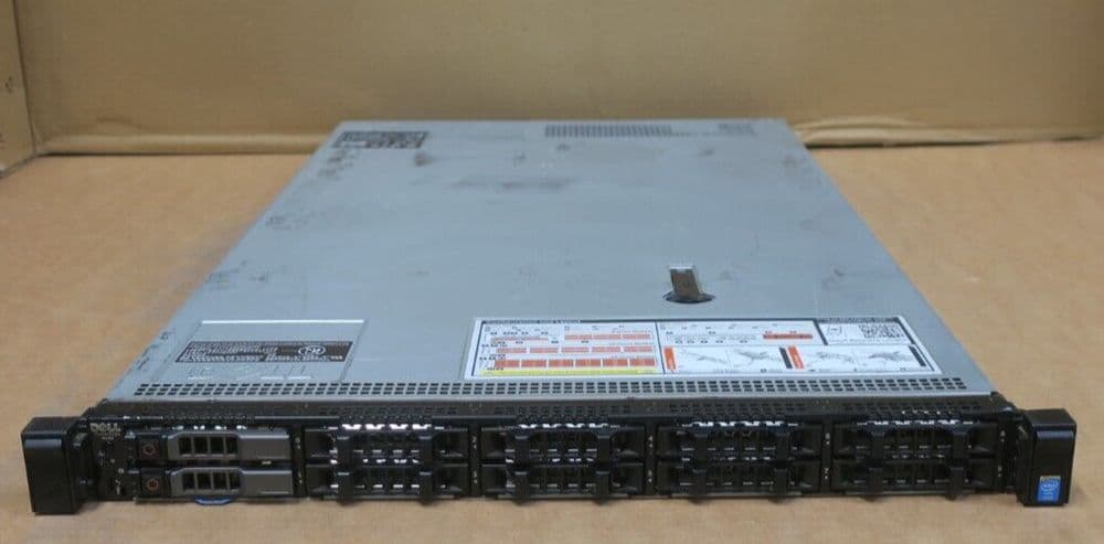 Dell PowerEdge R630 Eight-Core E5-2630v3 64GB RAM 2x 240GB SSD 10-Bay ...