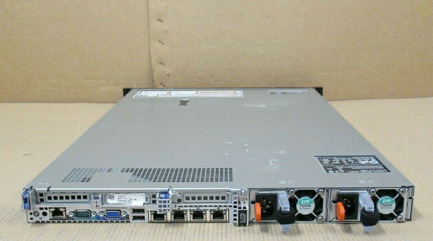 Dell PowerEdge R630 Xeon8C E5-2630v3 2 4GHz 128GB RAM 10x2 5" SAS 1U ...