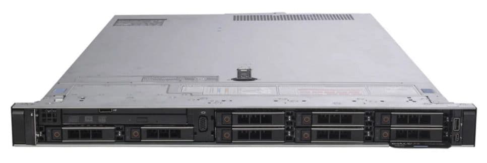 Dell PowerEdge R640 2x 10C Silver 4114 64GB Ram 2x 300GB HDD 8-Bay 1U ...