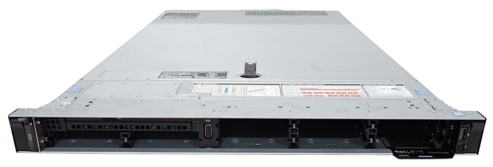 Dell PowerEdge R640 2x 18-Core Gold 6154 384GB RAM 8x 2 5" Bay H330 1U ...
