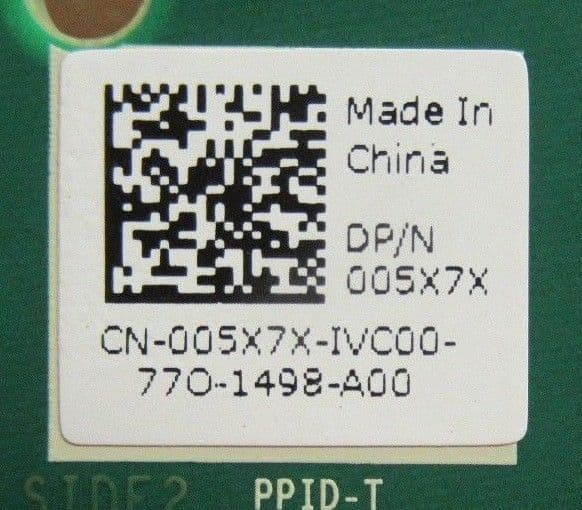 Dell PowerEdge R640 Riser Card Slot1 PCI-E 3 0 X16 Slot2 PCI-E 3 0 X16 ...