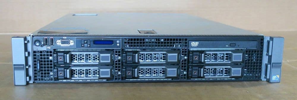 Dell PowerEdge R710 2x Quad-Core X5647 2 93GHz 8GB Ram 6x 300GB HDD 2U ...