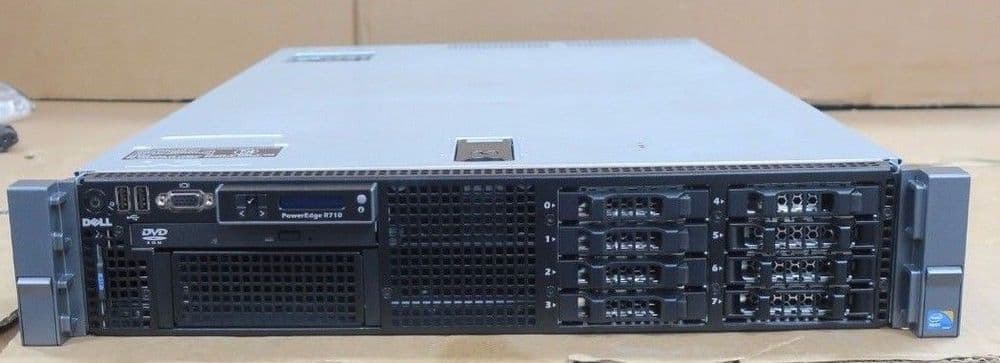 Dell PowerEdge R710 2x Xeon Six Core X5680 3 33GHz 32GB Ram 2x PSU 2U ...