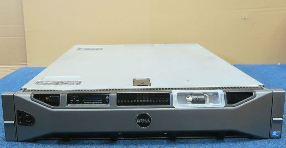 Dell PowerEdge R710 2Xeon Quad Core E5620 2 4GHz 16GB R H200 RAID 2U ...