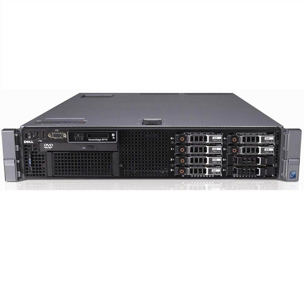 Dell PowerEdge R710 Six-Core X5670 2 93GHz 4GB Ram 6x 146GB HDD 2U Rack ...