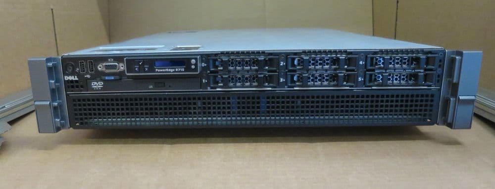 Dell PowerEdge R715 2U Server 32 Cores 2 8GHz OPTERON 6386SE 128GB 2U ...