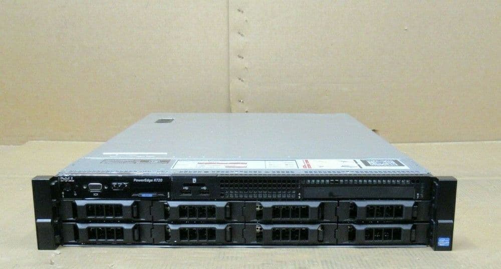 Dell PowerEdge R720 2 x Xeon Ten Core E5-2660v2 320GB DDR4 RAM 8 Bay 2U ...
