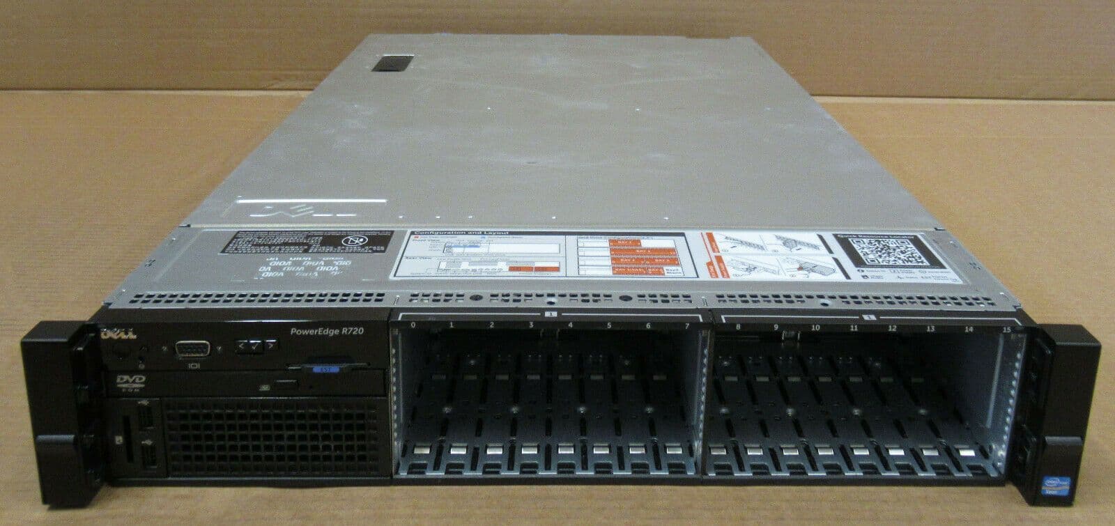 Dell PowerEdge R720 2x 6-Core E5-2667 2 9GHz 256GB Ram 16x Bays RAID 2U ...